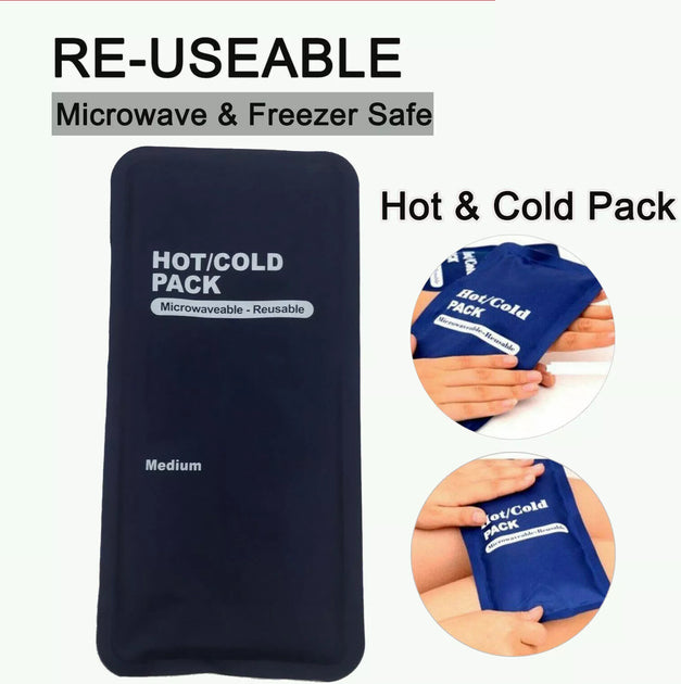 Instant Relief Gel Pack - Reusable & Microwaveable for Hot & Cold Ther ...