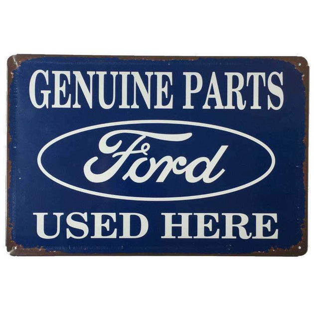 FORD Vintage Rustic Retro Tin Metal Sign Man Cave, Shed – Tin Sign ...