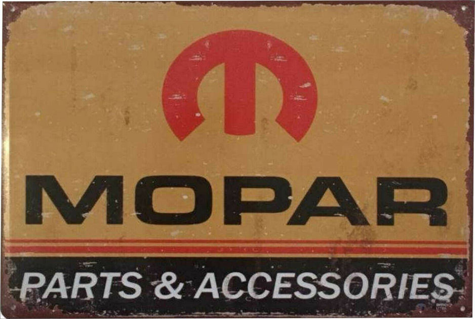 Mopar V8 with us or not valiant brand new tin metal sign MAN CAVE – Tin ...
